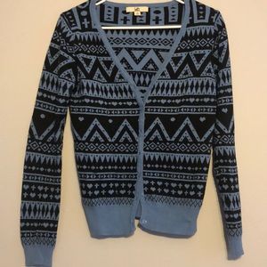 Sweaters | Last 1 Boho Asymmetrical Navy Fringe Cardigan | Poshmark